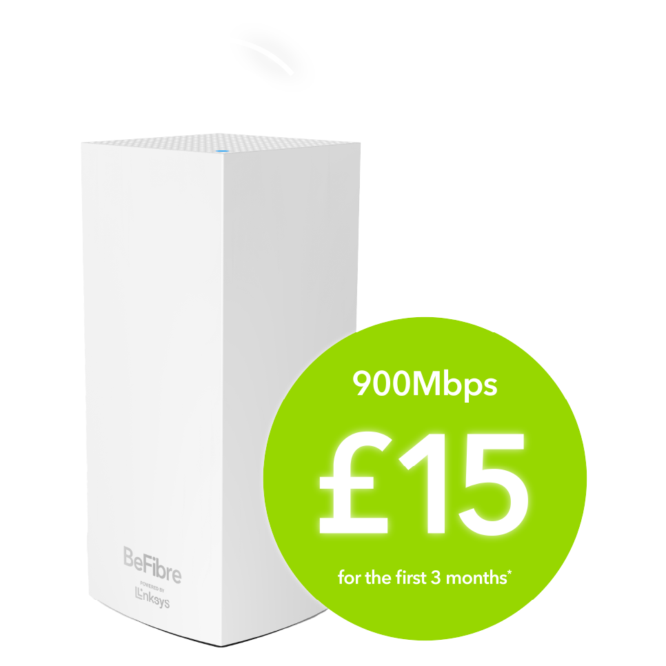 BeFibre – full fibre broadband